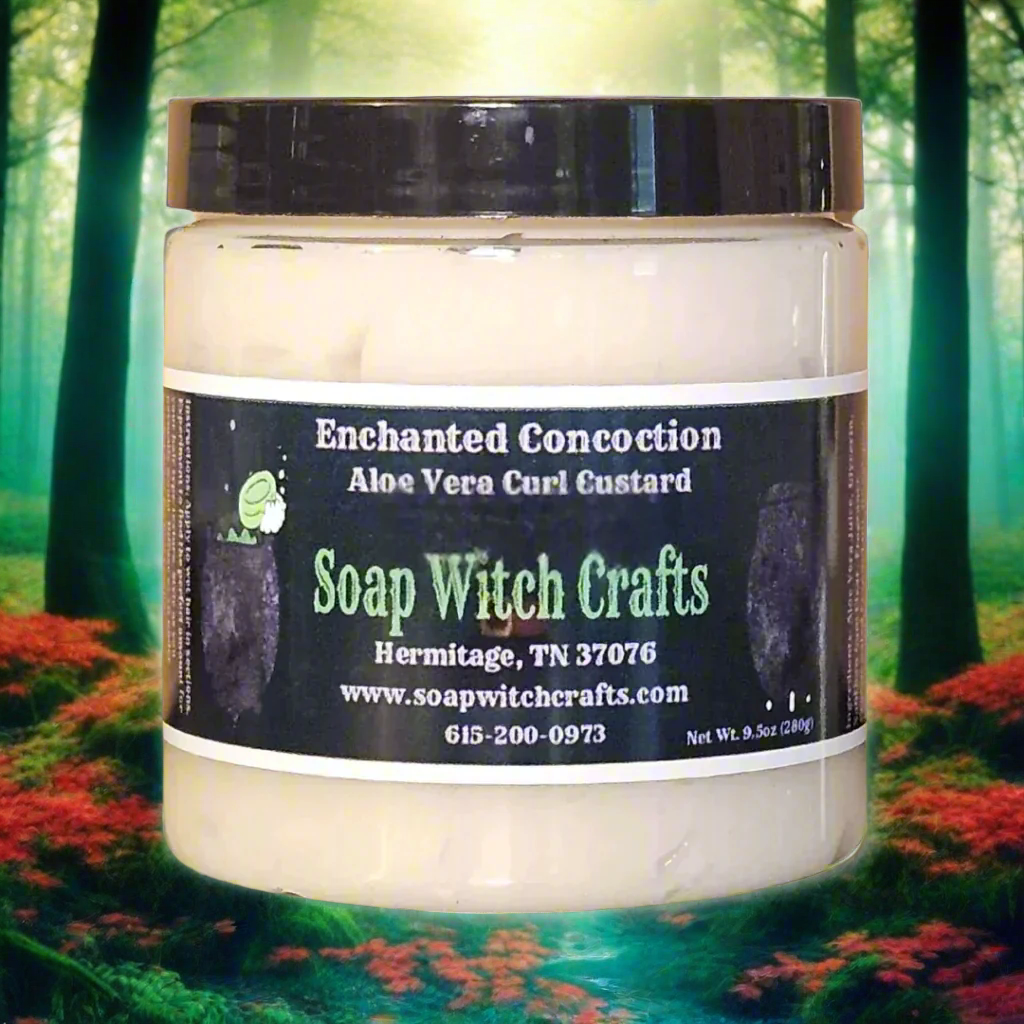 Enchanted Concoction Curl Custard Line for Defined Curls and Coils | Soap Witch Crafts